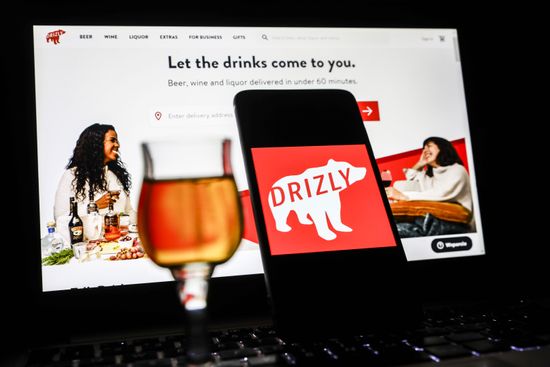 Drizly App Logo Displayed On Mobile Editorial Stock Photo - Stock Image ...
