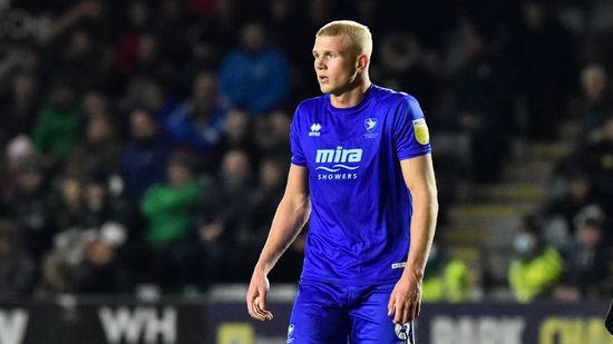 Lewis Freestone 6 Cheltenham Town During Editorial Stock Photo - Stock ...