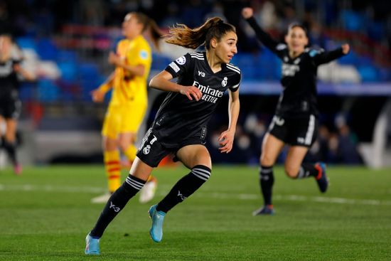 Olga Celebrate Goal During Uefa Womens Editorial Stock Photo - Stock ...