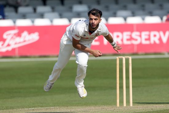 Eshun Kalley Bowling Action During Essex Editorial Stock Photo - Stock ...