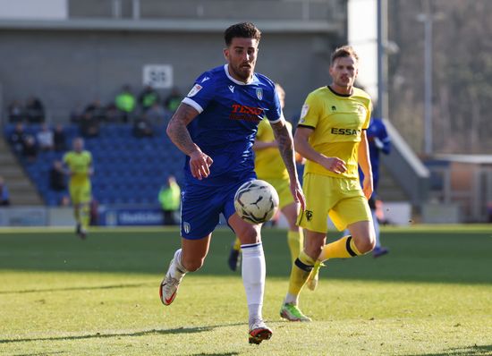 Tom Dallison Colchester United Editorial Stock Photo - Stock Image ...