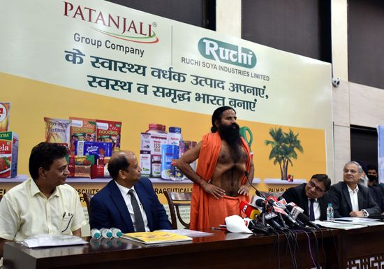 Founder Ceo Patanjali Baba Ramdev Ruchi Editorial Stock Photo - Stock ...