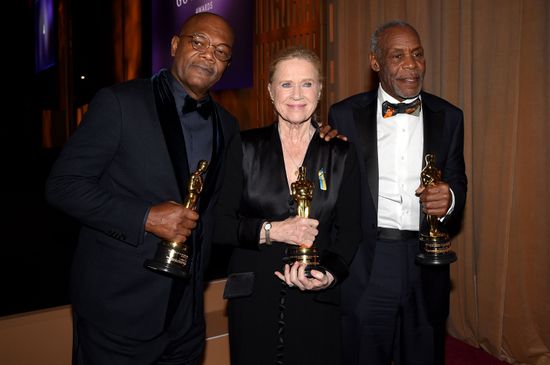 Amuel L Jackson Liv Ullman Danny Editorial Stock Photo - Stock Image ...