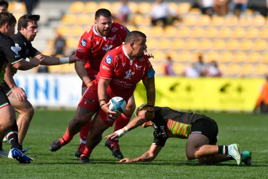 Javan Sebastian Scarlets Looks Offload Editorial Stock Photo - Stock ...