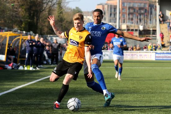 Jack Barham Maidstone United St Albans Editorial Stock Photo - Stock ...