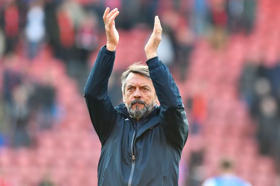 Barrow Manager Phil Brown Applauds Fans Editorial Stock Photo - Stock ...