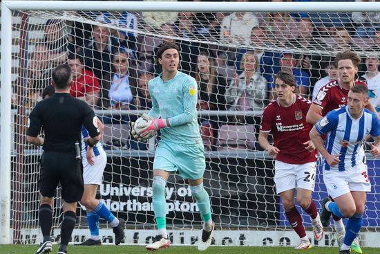 Hartlepool Uniteds Keeper Nicholas Bilokapic During Editorial Stock ...