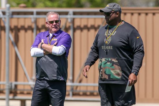 Lsu Assistant Coach Brad Davis Right Editorial Stock Photo - Stock ...