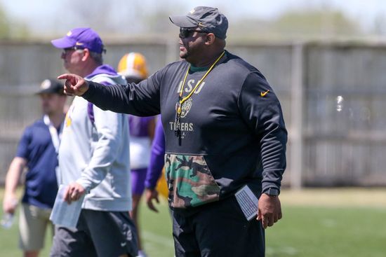 Lsu Offensive Line Coach Brad Davis Editorial Stock Photo - Stock Image ...