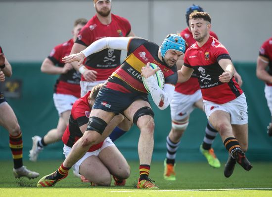Lansdowne Vs Ucc Lansdownes Clive Ross Editorial Stock Photo - Stock ...