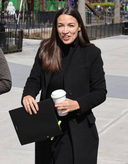 Senator Democrat Alexandria Ocasiocortez Aoc Rallies Editorial Stock ...