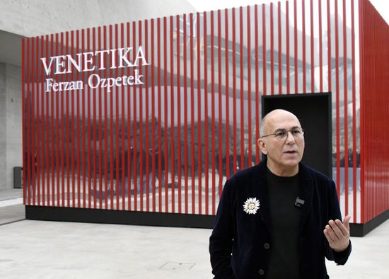 Ferzan Ozpetek During Presentation Venetika Exhibition Editorial Stock ...