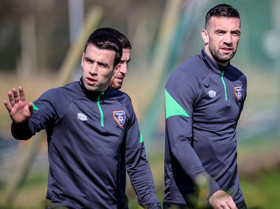 Shane Duffy Matt Doherty Seamus Coleman Editorial Stock Photo - Stock ...