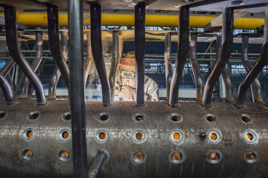 Staff Member Works Workshop Harbin Boiler Editorial Stock Photo - Stock ...