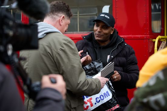 Clinton Morrison Ex Professional Footballer Tv Editorial Stock Photo ...