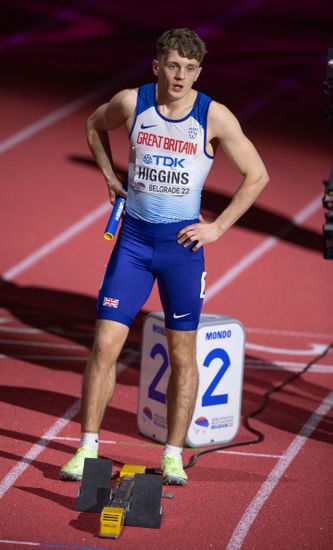 Ben Higgins Gb Ni Running Leg Editorial Stock Photo - Stock Image ...