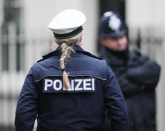 German Policewoman Julie Rettenmeyer Editorial Stock Photo - Stock ...