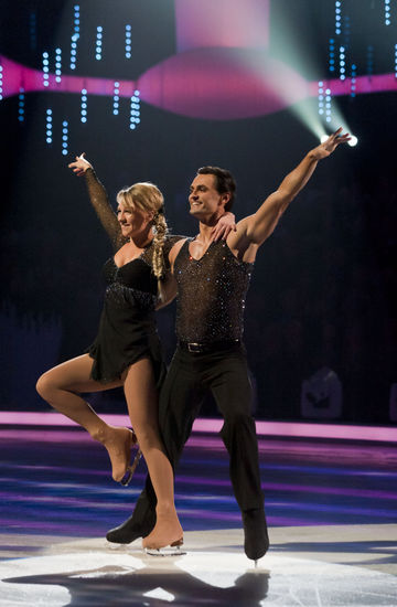 Chloe Madeley Dancing Partner Michael Zenezini Editorial Stock Photo ...