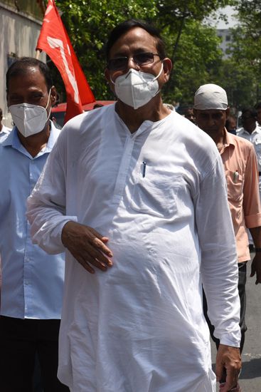 Bengal Cpim Secretary Md Salim During Editorial Stock Photo - Stock ...