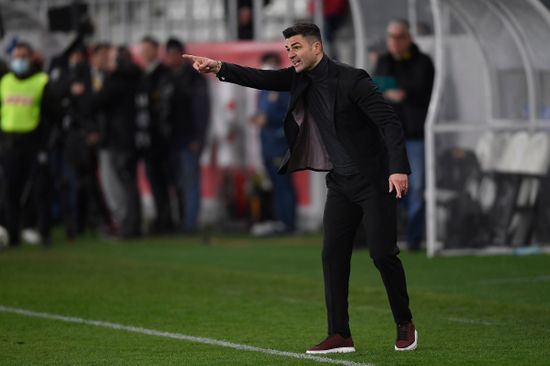 Florin Bratu Romania U21 Head Coach Editorial Stock Photo - Stock Image ...