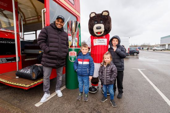 Rotherham United Fans Pose Miller Bear Editorial Stock Photo - Stock ...