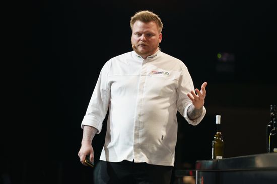 Chef Rasmus Munk Restaurant Alchemist Copenhague Editorial Stock Photo ...