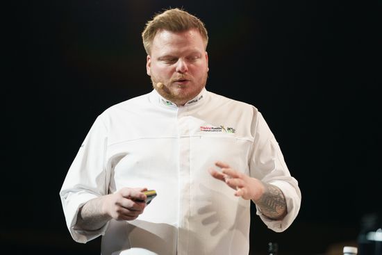 Chef Rasmus Munk Restaurant Alchemist Copenhague Editorial Stock Photo ...