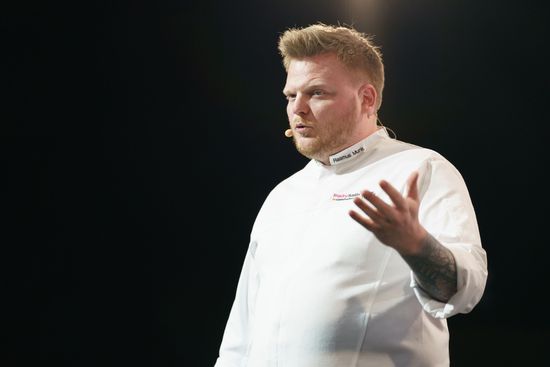 Chef Rasmus Munk Restaurant Alchemist Copenhague Editorial Stock Photo ...