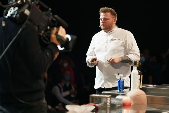 Chef Rasmus Munk Restaurant Alchemist Copenhague Editorial Stock Photo ...