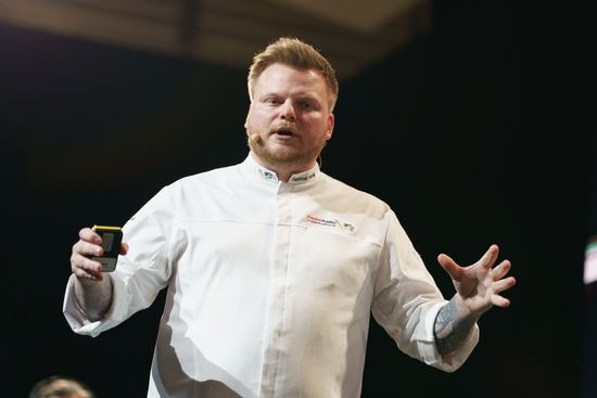 Chef Rasmus Munk Restaurant Alchemist Copenhague Editorial Stock Photo ...