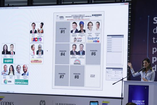Sample Lottery Process Positions On Electoral Editorial Stock Photo ...