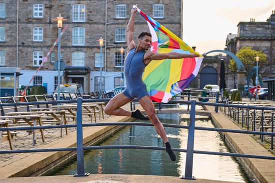 Scottish Ballet Principal Dancer Jerome Anthony Editorial Stock Photo ...