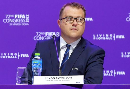 Bryan Swanson Director Media Relations Fifa Editorial Stock Photo ...