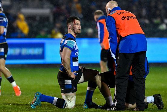Jordan Venter Bath Rugby Treated Injury Editorial Stock Photo - Stock ...