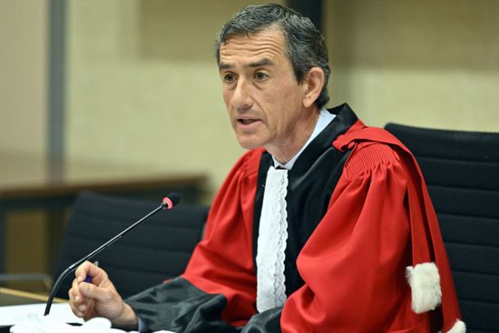 Chairman Court Jo Daenen Pictured During Editorial Stock Photo - Stock ...