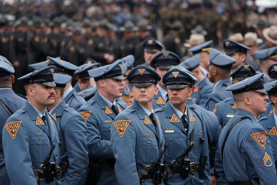 Members New Jersey State Police Gather Editorial Stock Photo - Stock ...