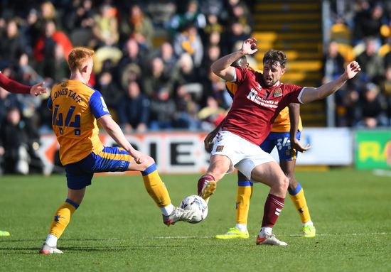Matty Longstaff Mansfield Town Jack Sowerby Editorial Stock Photo ...