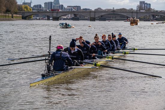Oxford University Womens Eights Crew Train Editorial Stock Photo ...