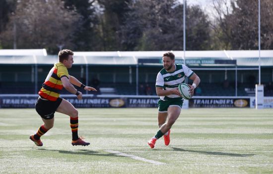 Angus Kernohan Ealing Trailfinders Passing Ball Editorial Stock Photo ...