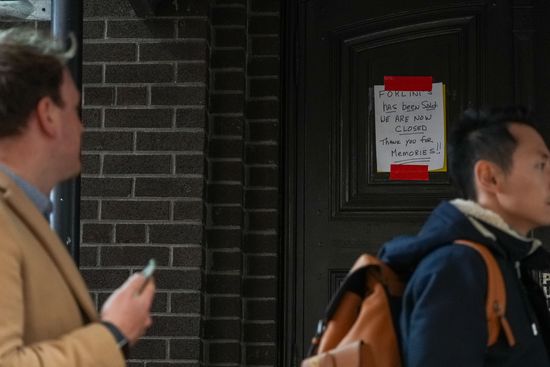 View Exterior Restaurant Forlinis Located Little Editorial Stock Photo ...