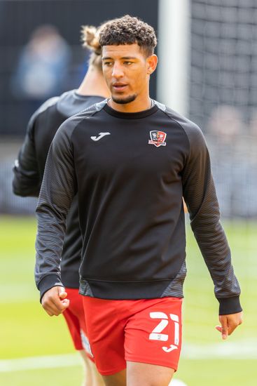 Exeter City Defender Callum Rowe 21 Editorial Stock Photo - Stock Image ...