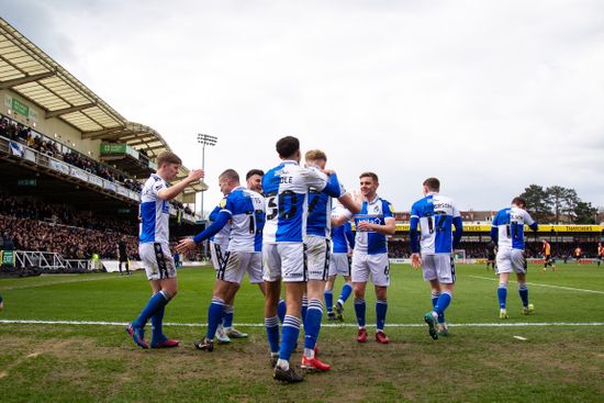 Connor Taylor Bristol Rovers Celebrates Scoring Editorial Stock Photo ...