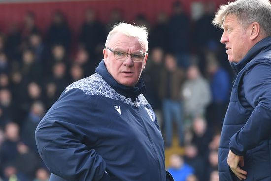 Steve Evans Manager Stevenage Fc During Editorial Stock Photo - Stock ...