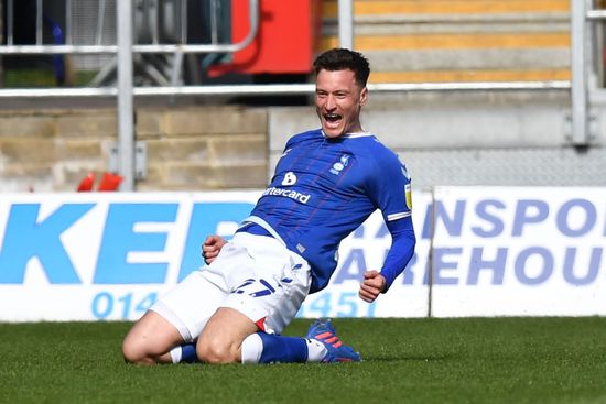 Jamie Hopcutt Oldham Athletic Afc Scores Editorial Stock Photo - Stock ...