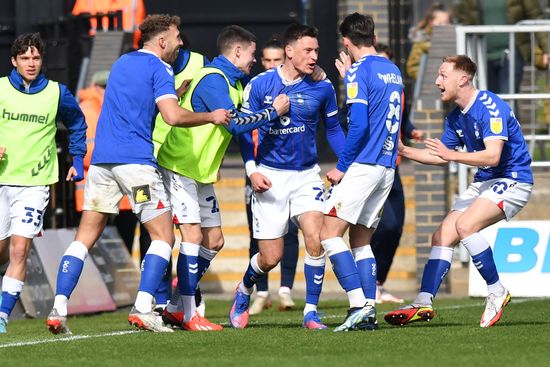 Jamie Hopcutt Oldham Athletic Afc Scores Editorial Stock Photo - Stock ...