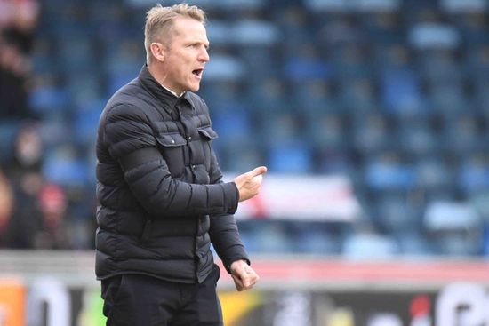Doncaster Rovers Manager Gary Mcsheffrey During Editorial Stock Photo ...