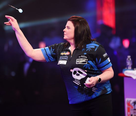 Amanda Harwood During 2022 World Darts Editorial Stock Photo - Stock ...