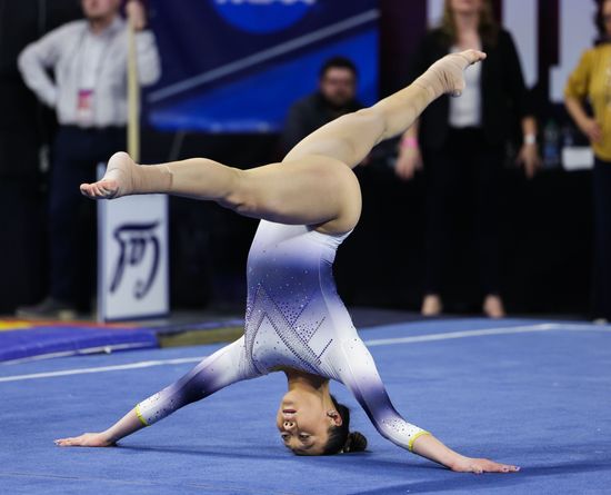 Californias Andi Li Performs Her Floor Editorial Stock Photo - Stock ...