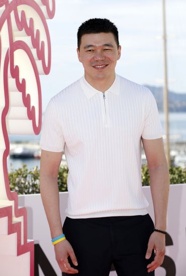 Kazakh Actor Daniyar Alshinov Poses During Editorial Stock Photo ...