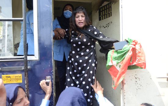 Pakistan Security Officials Arrest Supporter Ruling Editorial Stock ...
